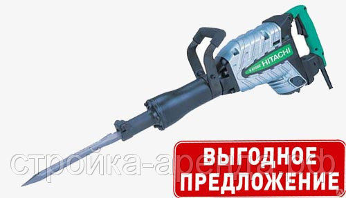Аренда отбойного молотка бетонолома Hitachi H65SB2, цена 1 440 руб./сут ...