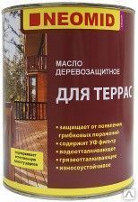 Масло для террас Neomid 2 литра, цена в Екатеринбурге от компании ...